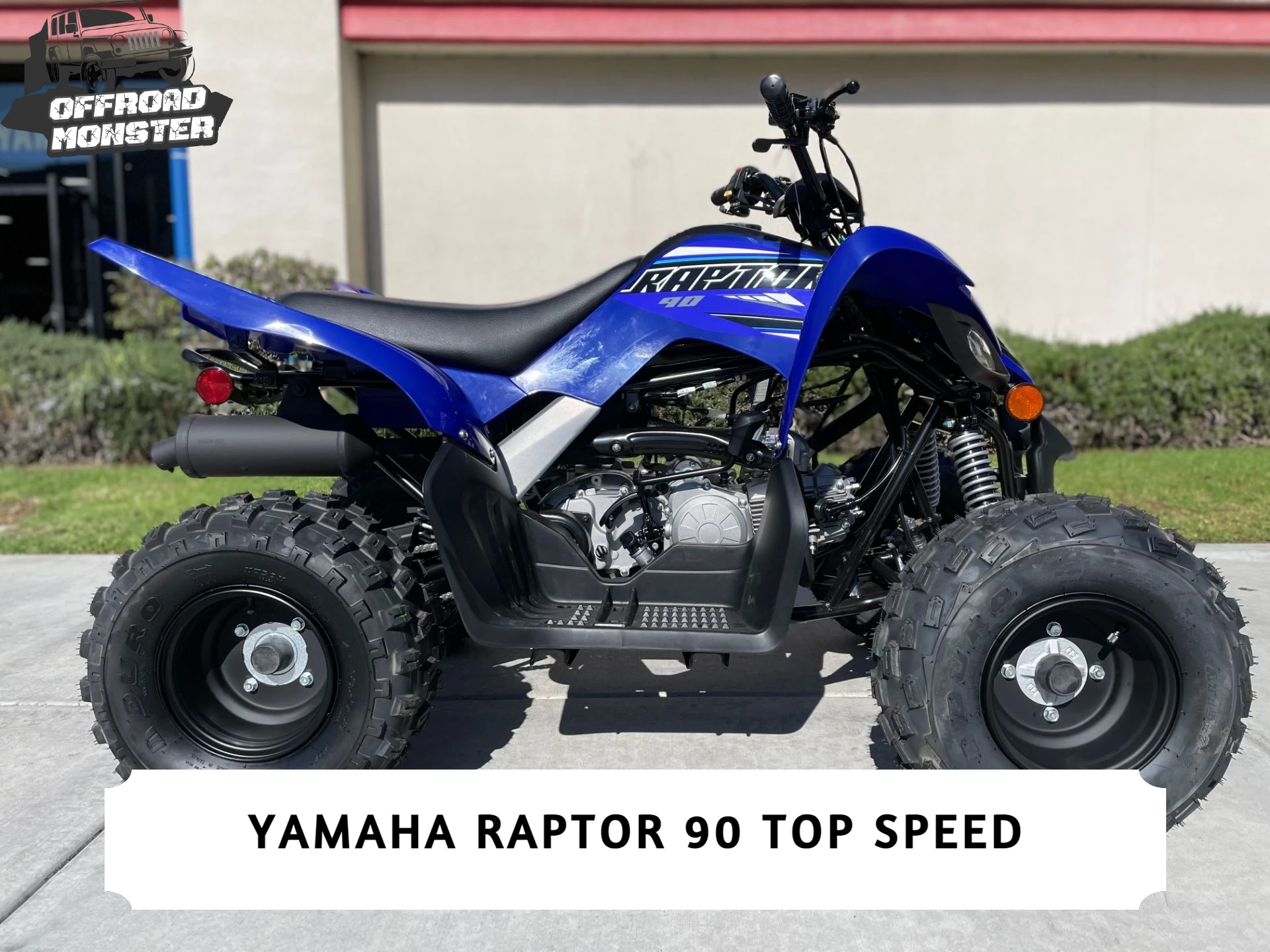 Yamaha Raptor 90 Top Speed: A Comprehensive Guide - offroadmonsters.com